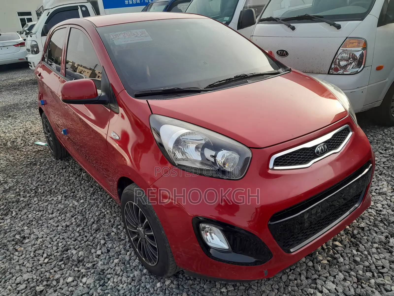 Kia Morning 2015 Red in Spintex - Cars, Redhookgh | Jiji.com.gh