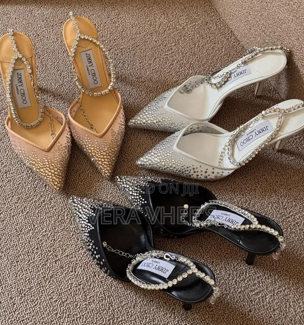 Jimmy Choo Saeda Crystal-Embellished Pumps. in Accra Metropolitan ...
