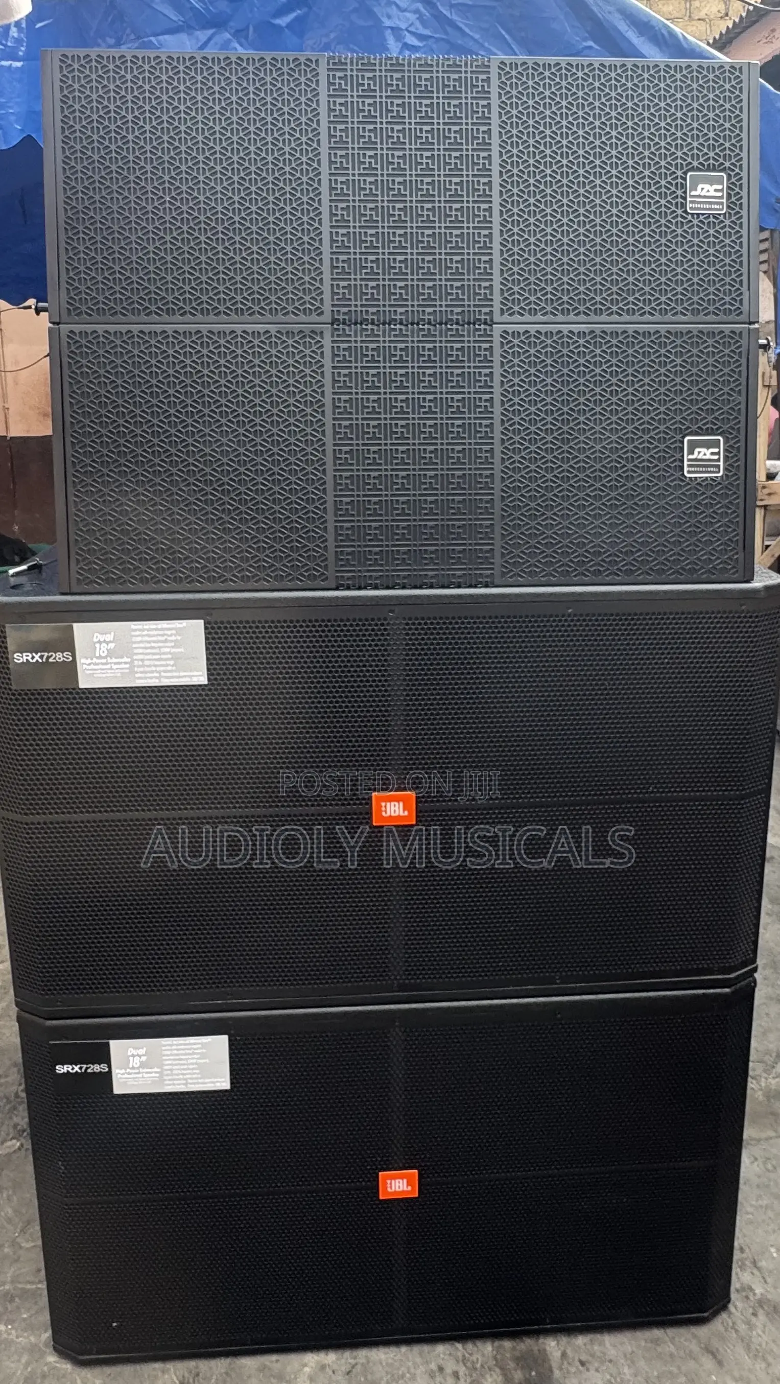Pair of Double Bass Speaker (Jbl) and Pair of Line Arrays in Accra ...