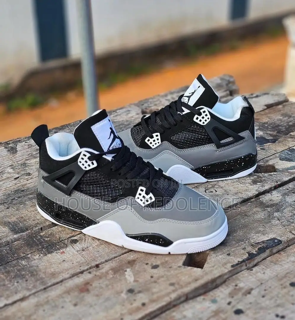 Air Jordan 4 Retro Fear Sneakers in Accra Metropolitan - Shoes, House ...