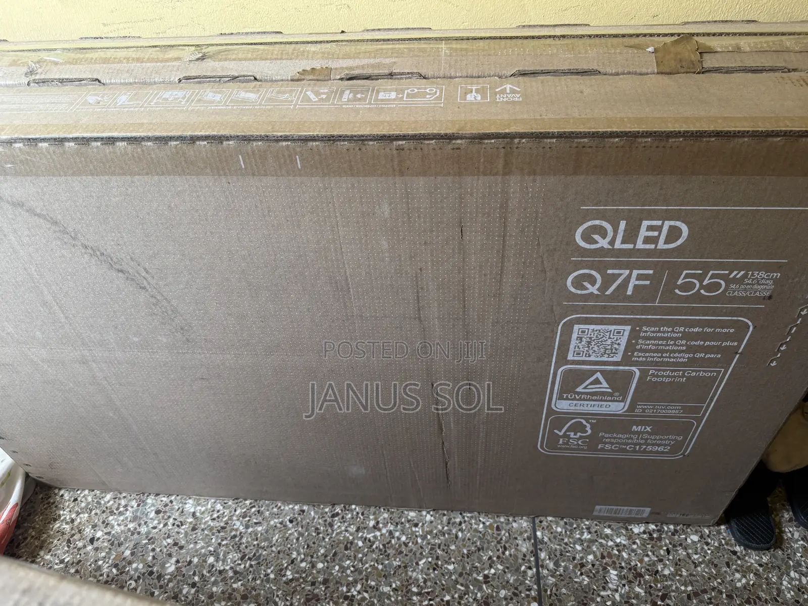 Experience Next- Level Samsung 55” Q7f Qled Smart Tv (2025 Model) in ...