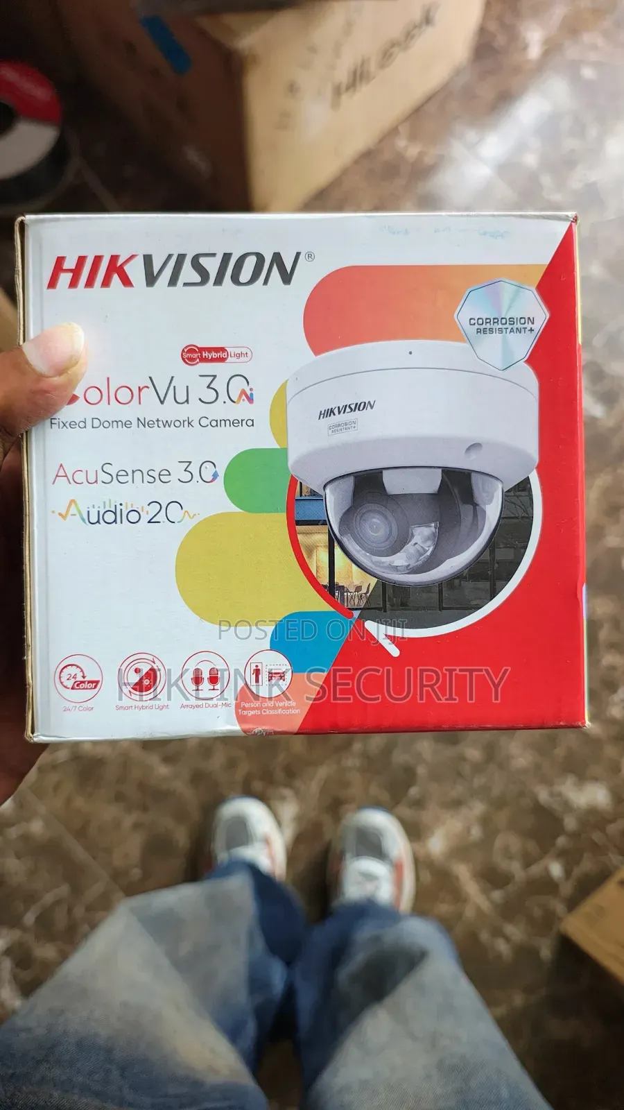Hikvision 8mp Ip Color Vu Dome Camera 2cd2187g3-Lis2uy in Kumasi ...