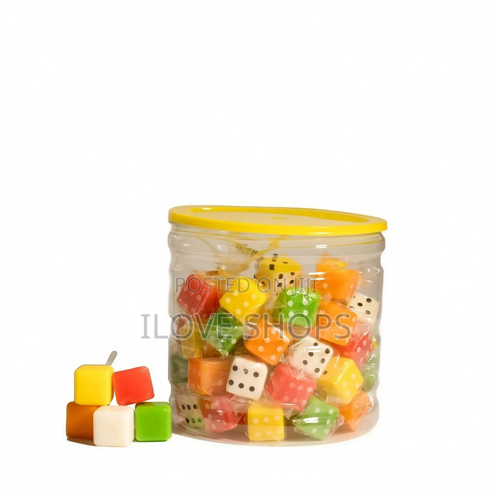 1 Pack Faurecia Dice Lollipops Hard Candy Lollipops Multicolor in Tema ...