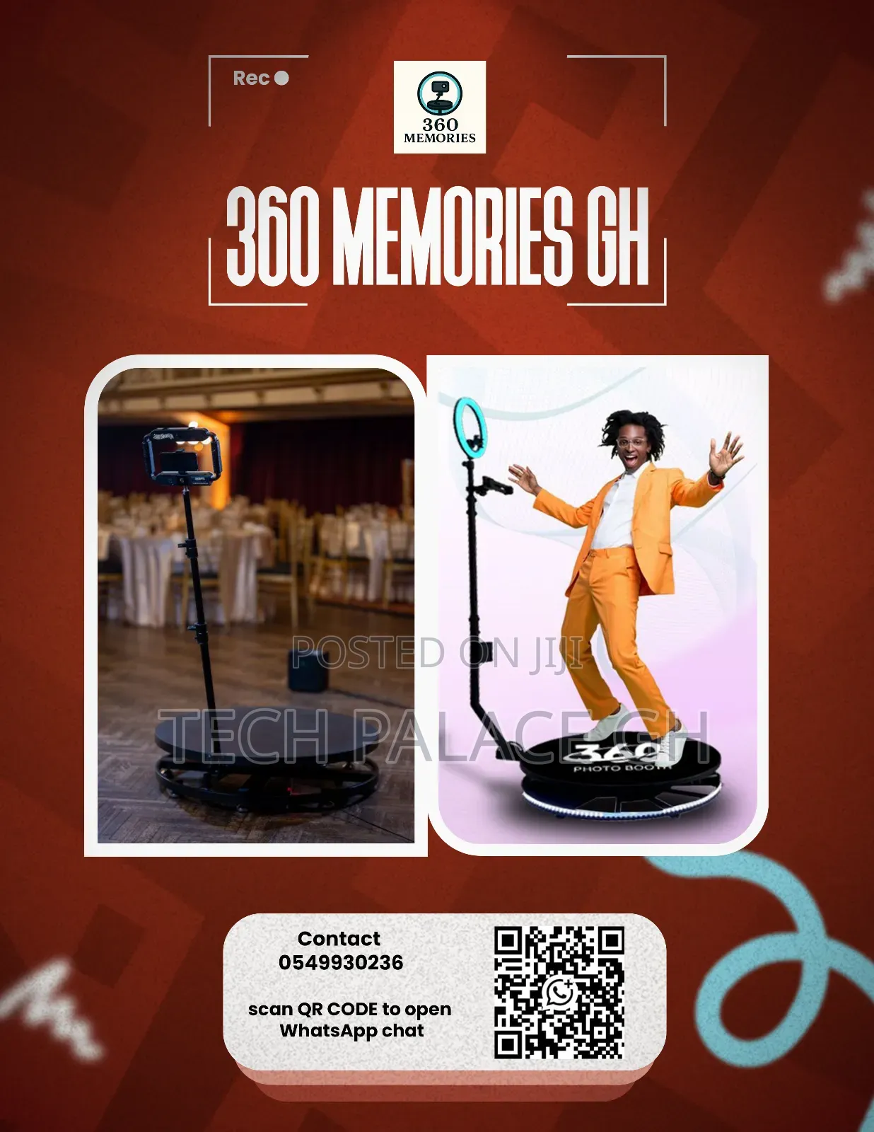 360 Photobooth Rental in Tema Metropolitan - DJ & Entertainment ...