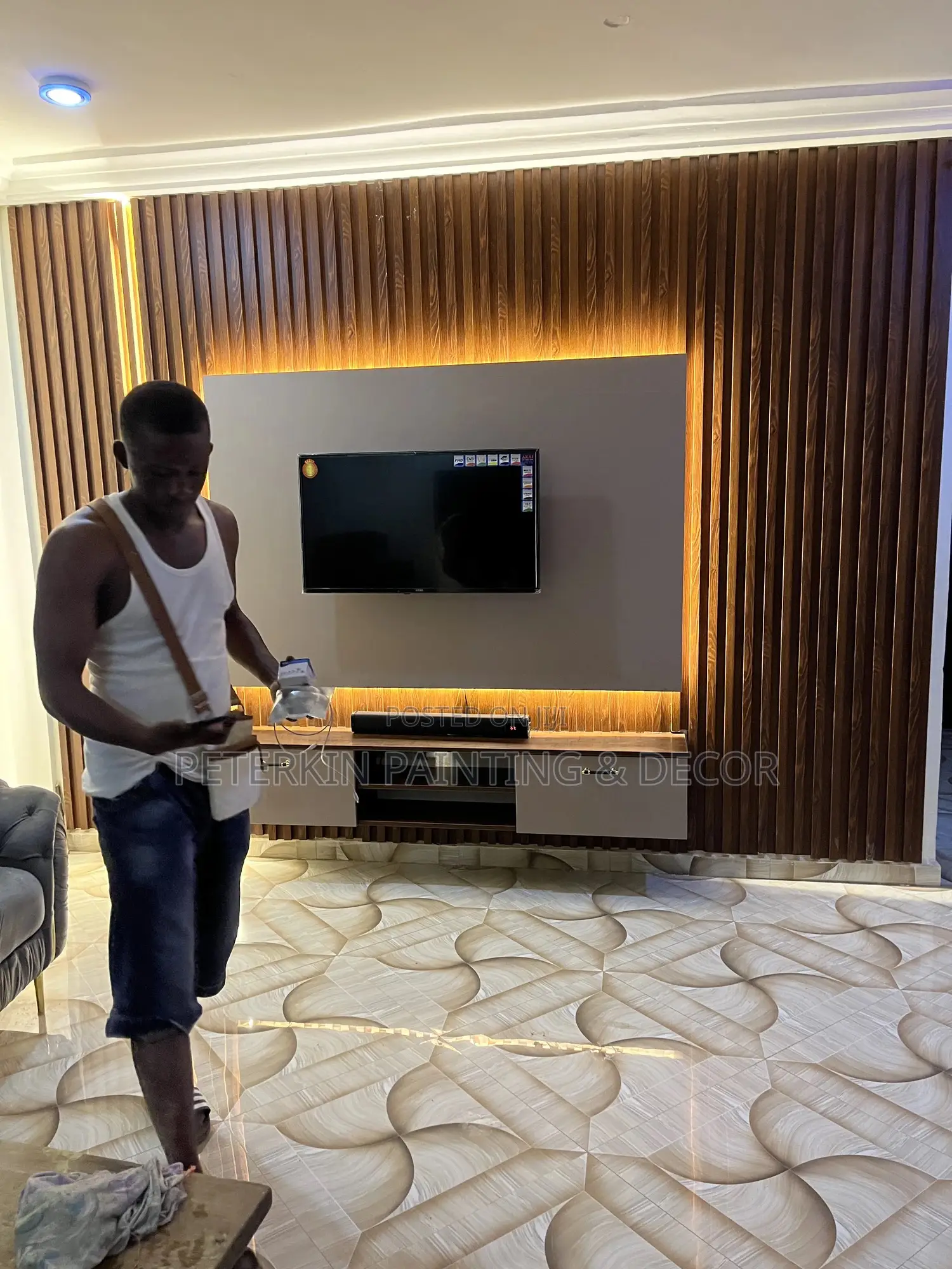 HDF Tv Console in Kumasi Metropolitan - Furniture, Peter-kin Gbessaya ...