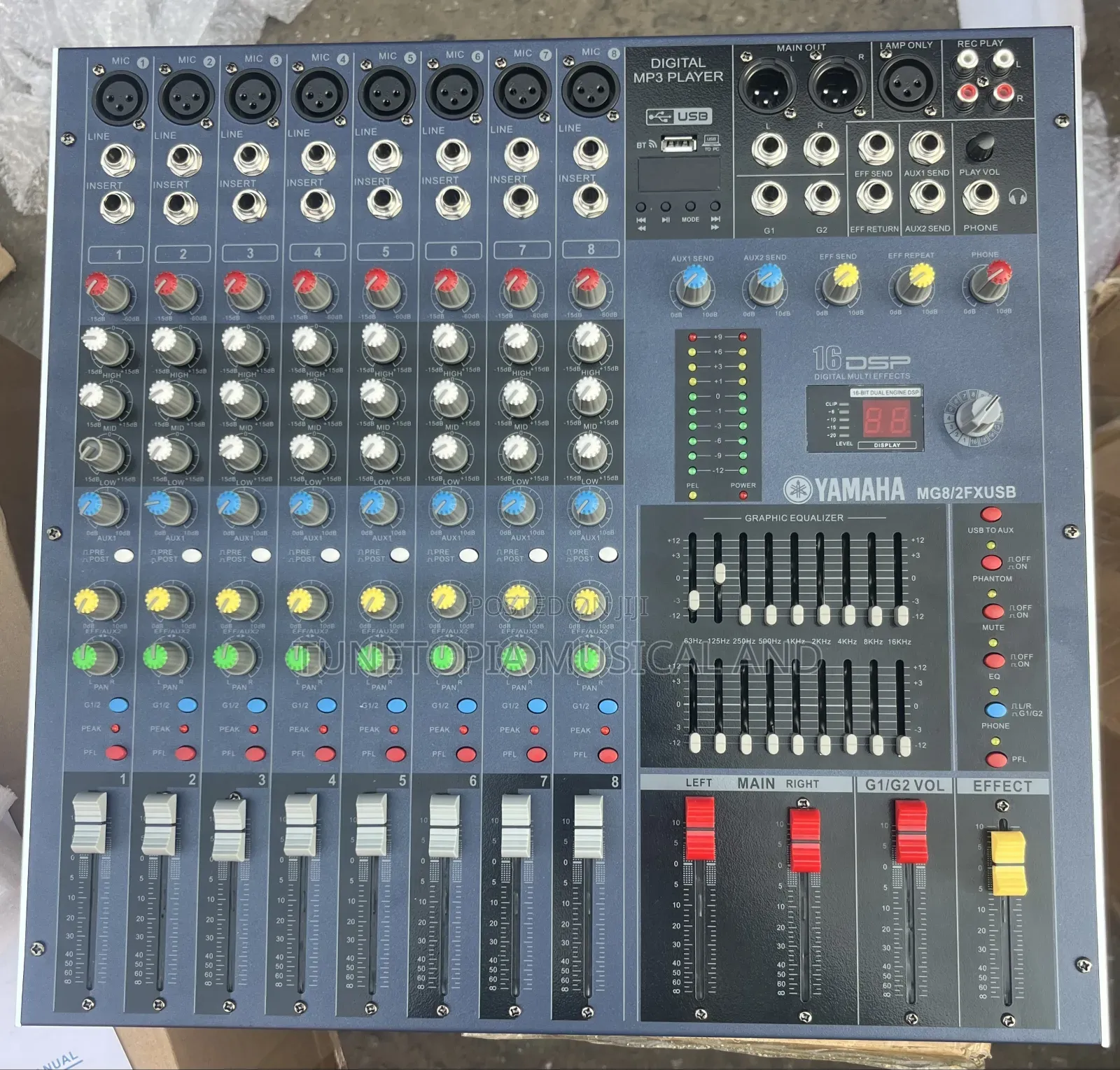 Yamaha Mg8/2fxusb 8-input Stereo Mixer With Dsp Effects. in Accra ...