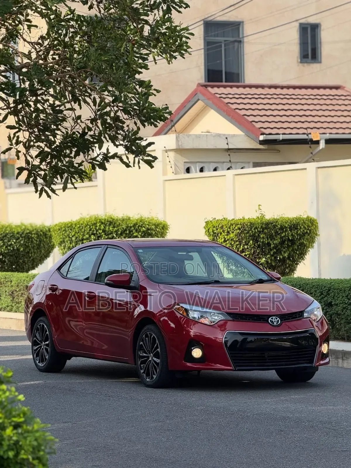 Toyota Corolla 2016 Burgundy in Accra Metropolitan - Cars, Alberto ...