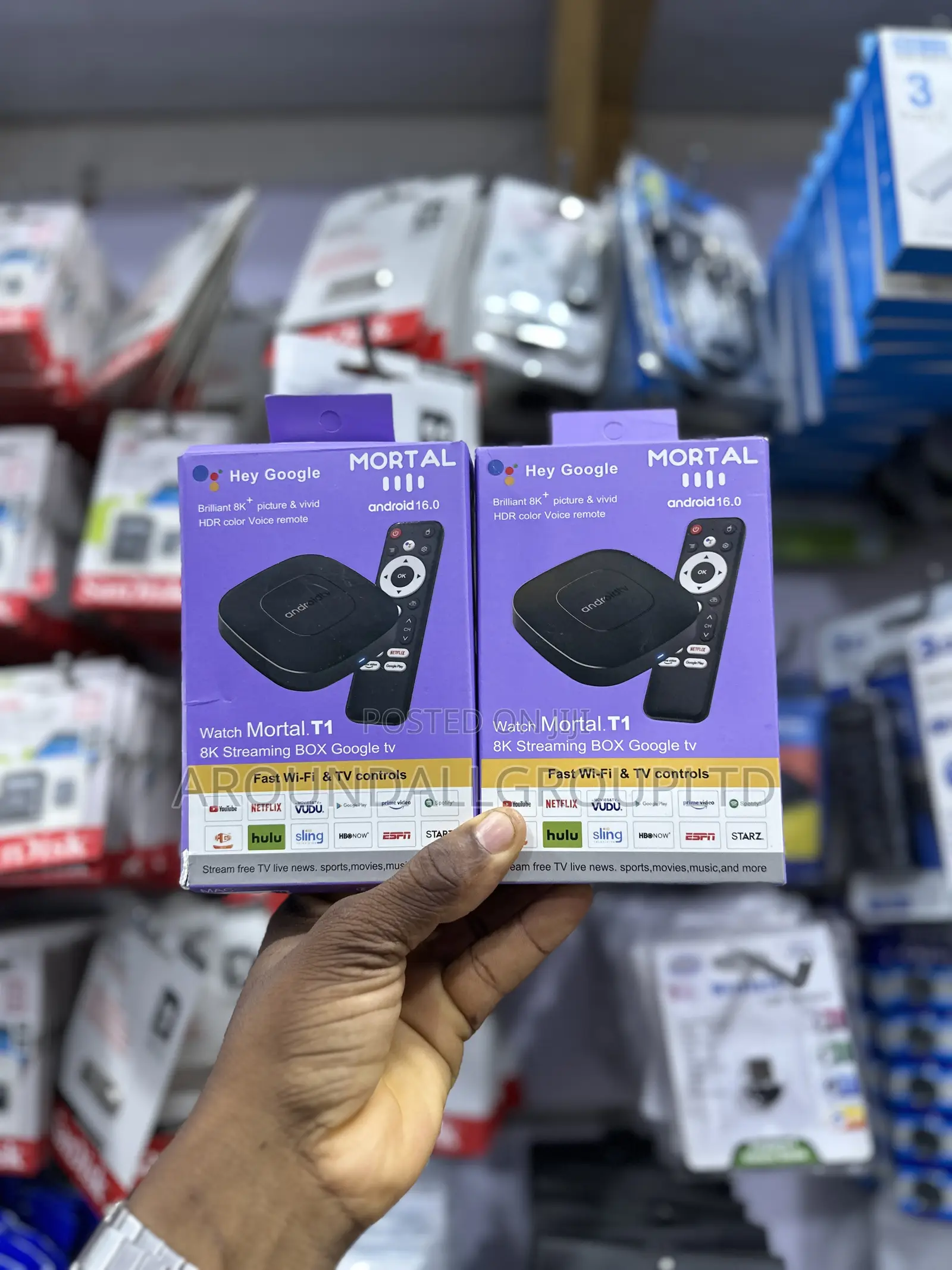 Android Tv Streaming Box in Circle - TV & DVD Equipment ...