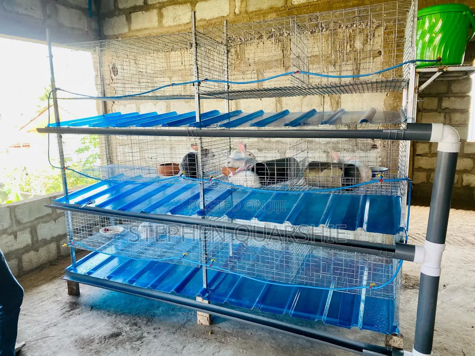 Rabbi 12 Rooms Cage in Ablekuma - Farm Machinery & Equipment, Stephen ...