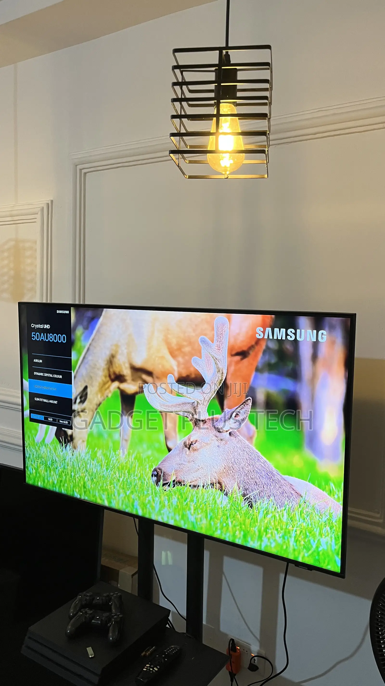 2021 50” Samsung Airslim Smart Tv / Thin Line on Screen in Ga West ...