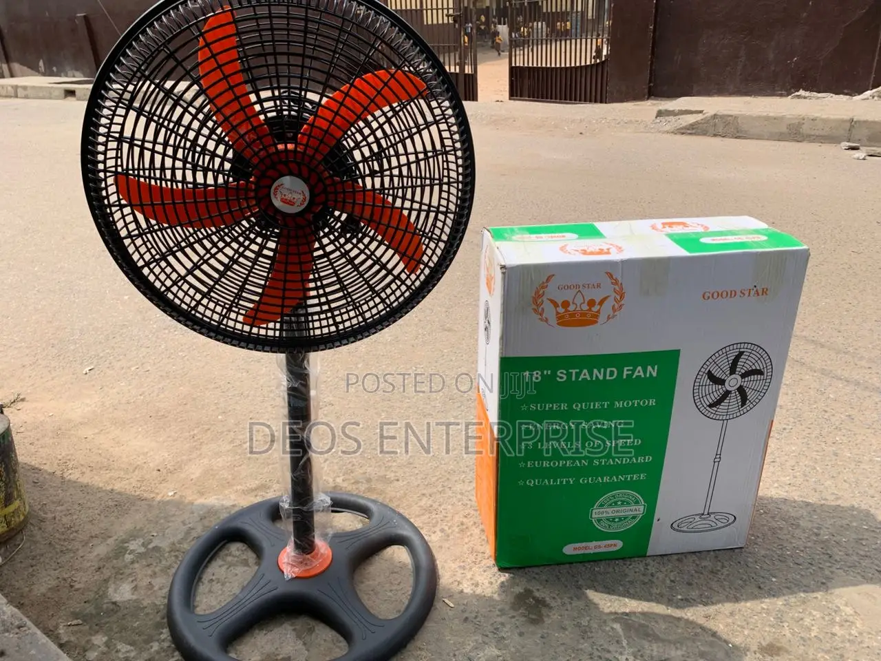 Good Star: Energy Saving, Super Quiet, 3 Speed 18-Inch Stand Fan in ...