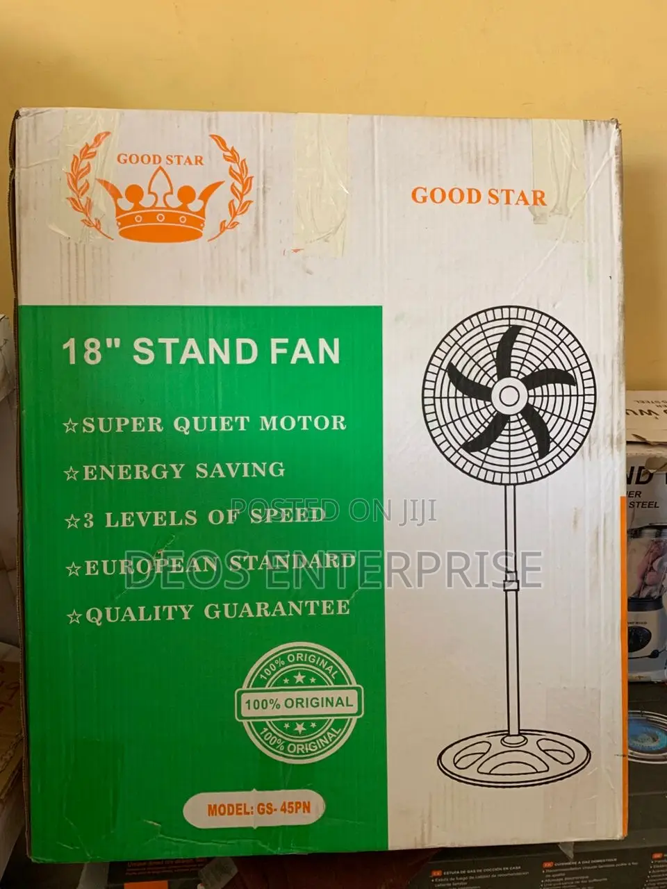 Stay Cool With the European Standard Quality Guarantee Good Star Fan in ...