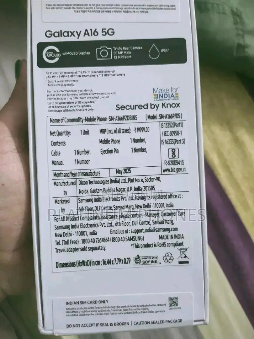 New Samsung Galaxy A16 5G 256 GB Gold in Accra Metropolitan - Mobile ...