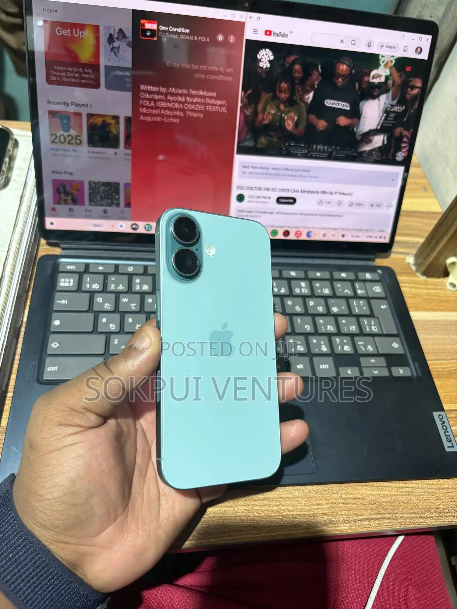 Apple iPhone 16 128 GB Green in Circle - Mobile Phones, Sokpui Ventures ...