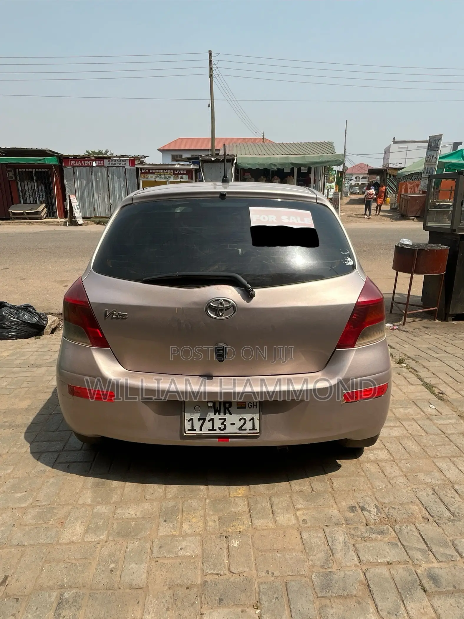 Toyota Vitz 2010 Gray in Spintex - Cars, William Hammond | Jiji.com.gh