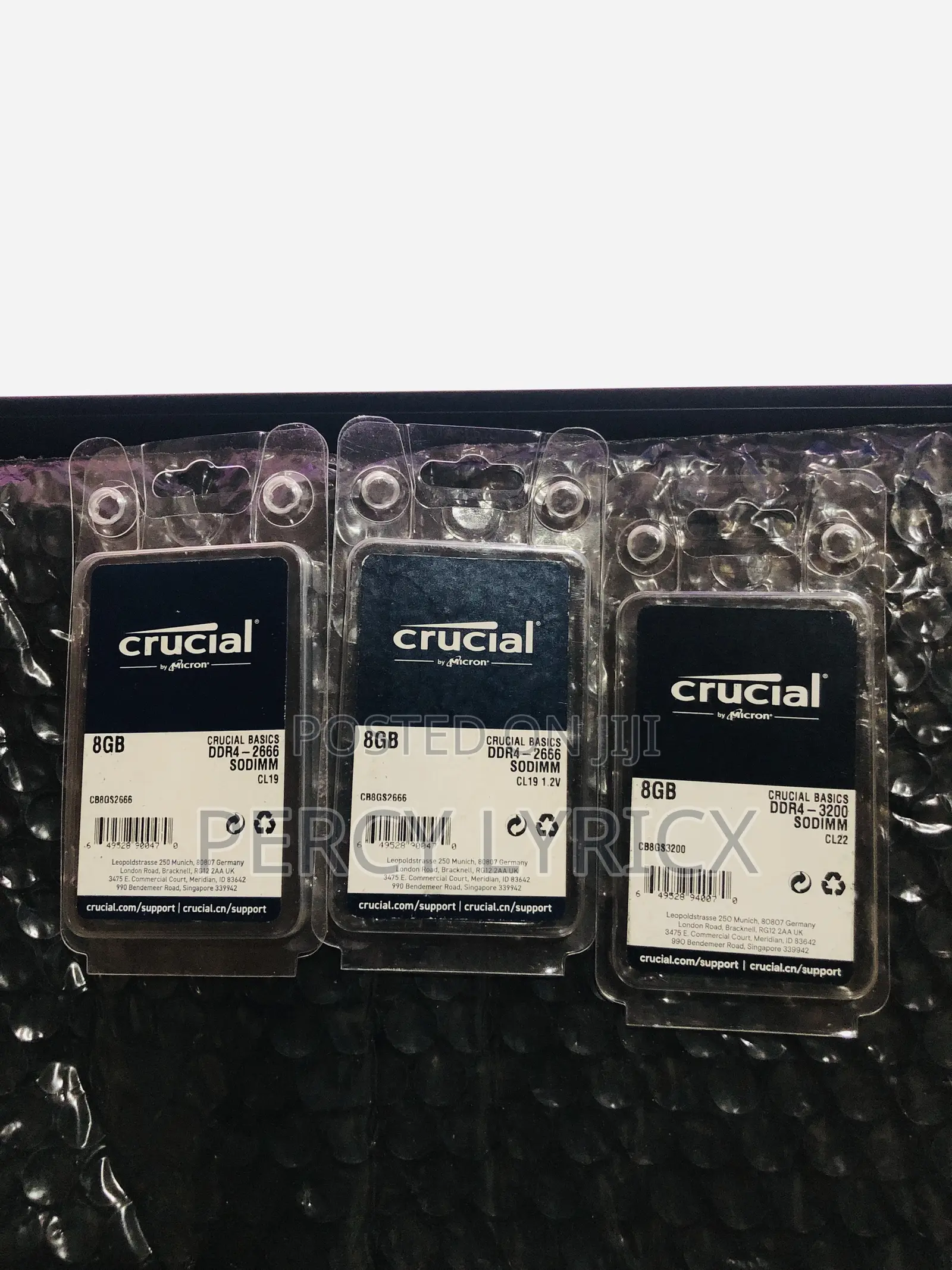 Crucial 8gb Ram in Spintex - Computer Hardware, Percy Lyricx | Jiji.com.gh