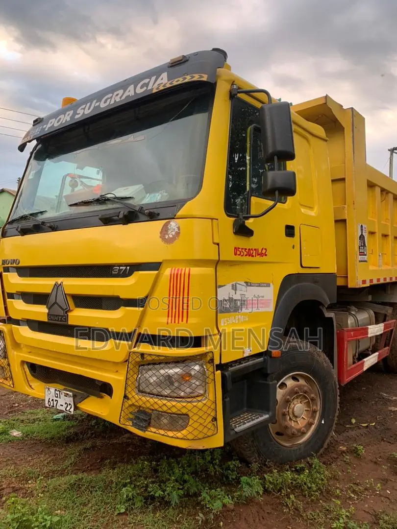 Original Howo 371 Truck – First-Generation, Very Strong Engine in ...