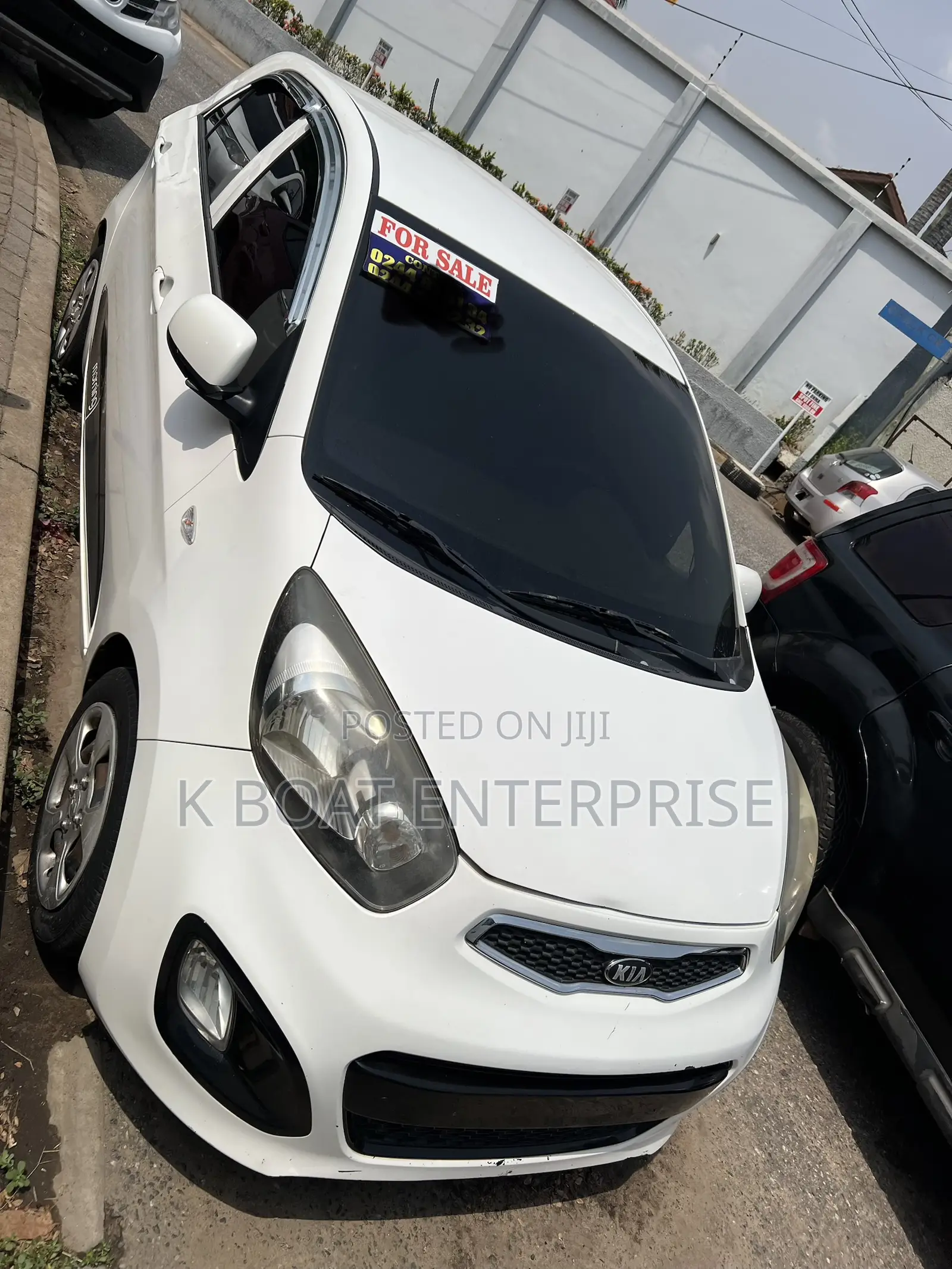 Kia Morning 2013 White in Tesano - Cars, K Boat Enterprise | Jiji.com.gh