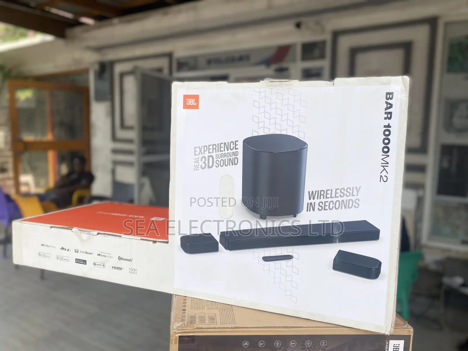 Jbl Bar 1000mk2-7.1.4 Soundbar System With Detachable Surround Speaker ...