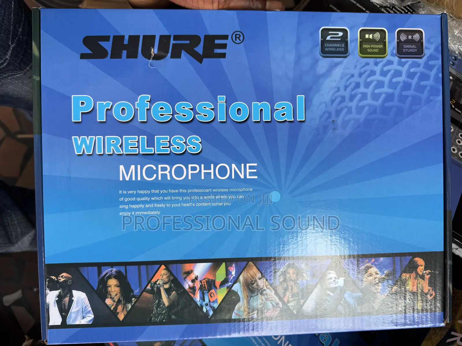 Shure U-3600 Professional Wireless Microphone System. in Accra ...