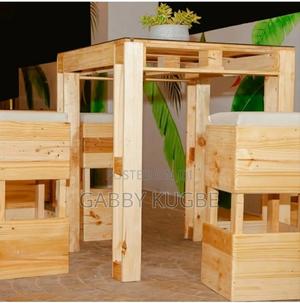 Pallet Table and Chairs in Accra Metropolitan - Furniture, Gabby Kugbe ...