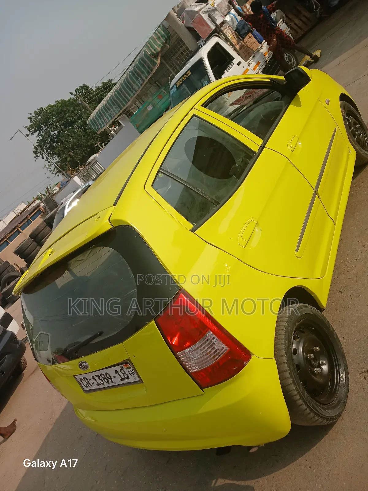 Kia Morning 2008 Yellow in Dansoman - Cars, King Arthur Motors | Jiji ...
