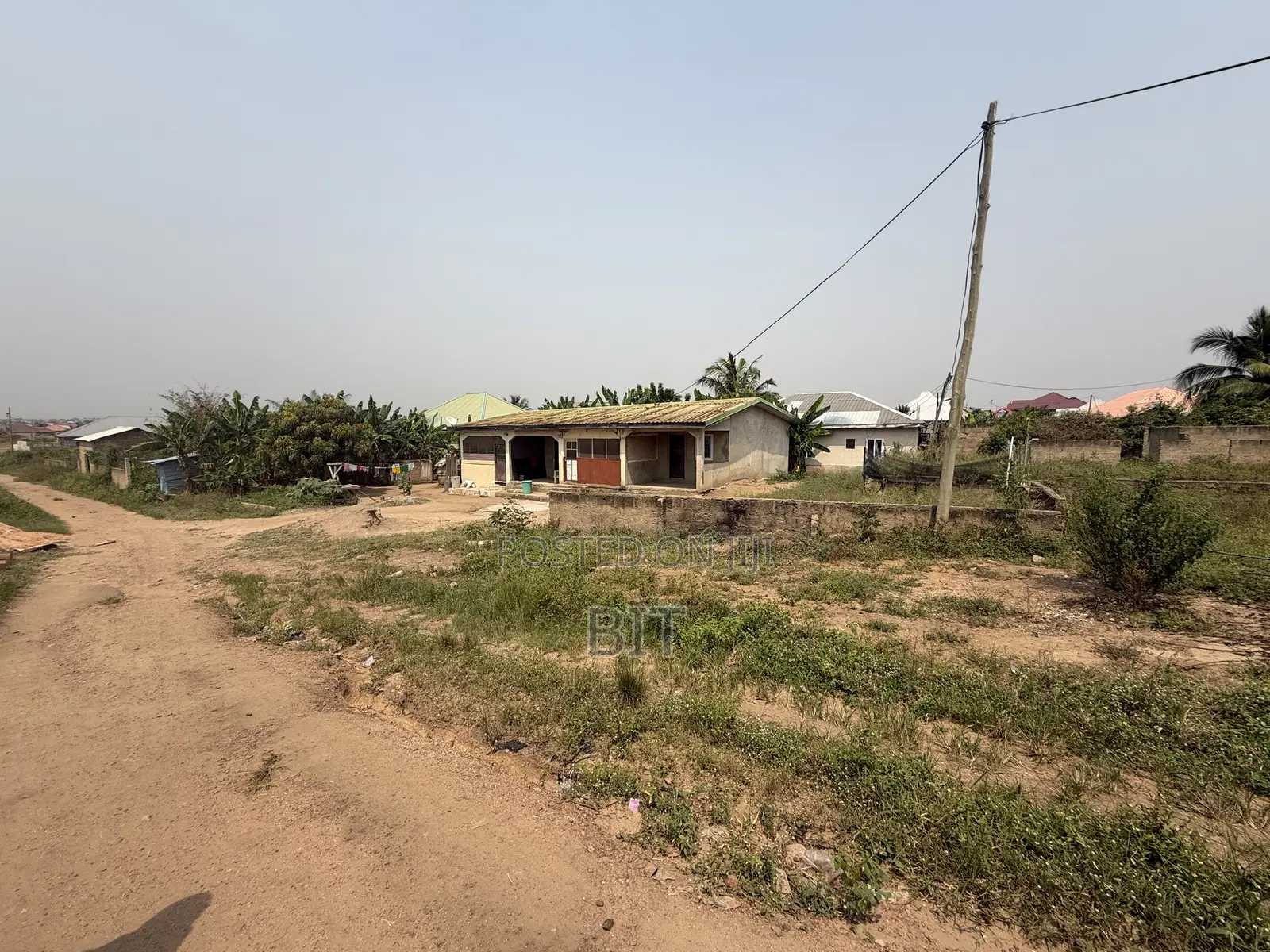 1 Full Plot With 4-Unit Chamber Hall Structure in Ngleshie Amanfro ...