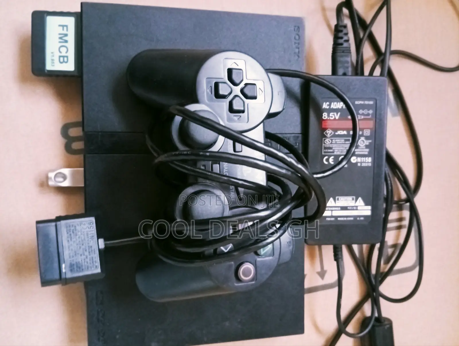 Ps2 With 17 Exciting Games, 16 Gb Drive, 2 Memory Cards (128mb + 8mb ...