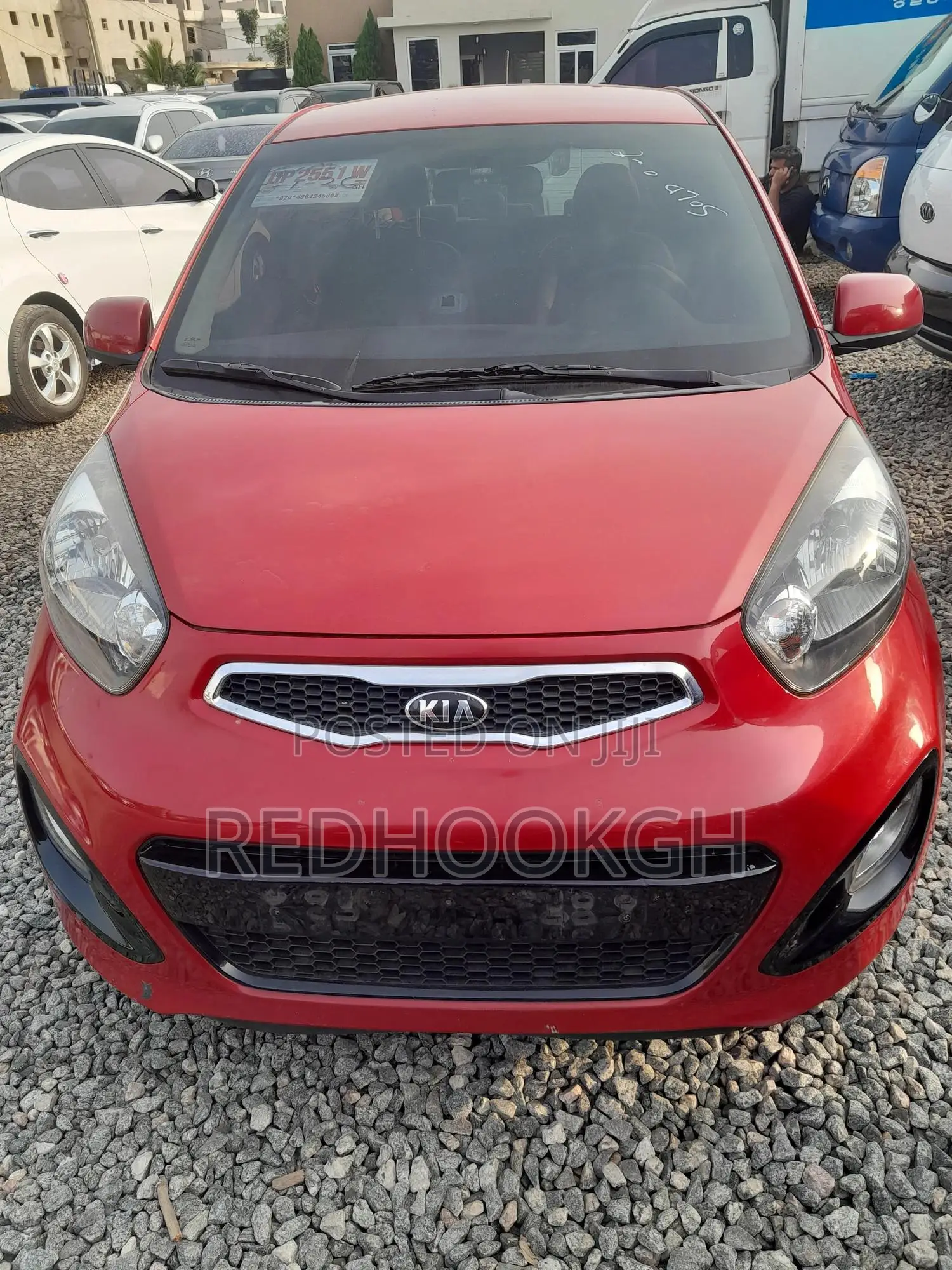 Kia Morning 2015 Red in Spintex - Cars, Redhookgh | Jiji.com.gh