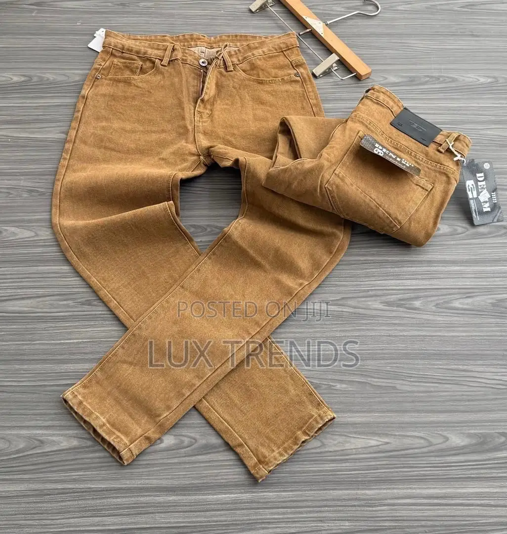 Jeans Trousers, Made of High Quality Material Available in Greater ...