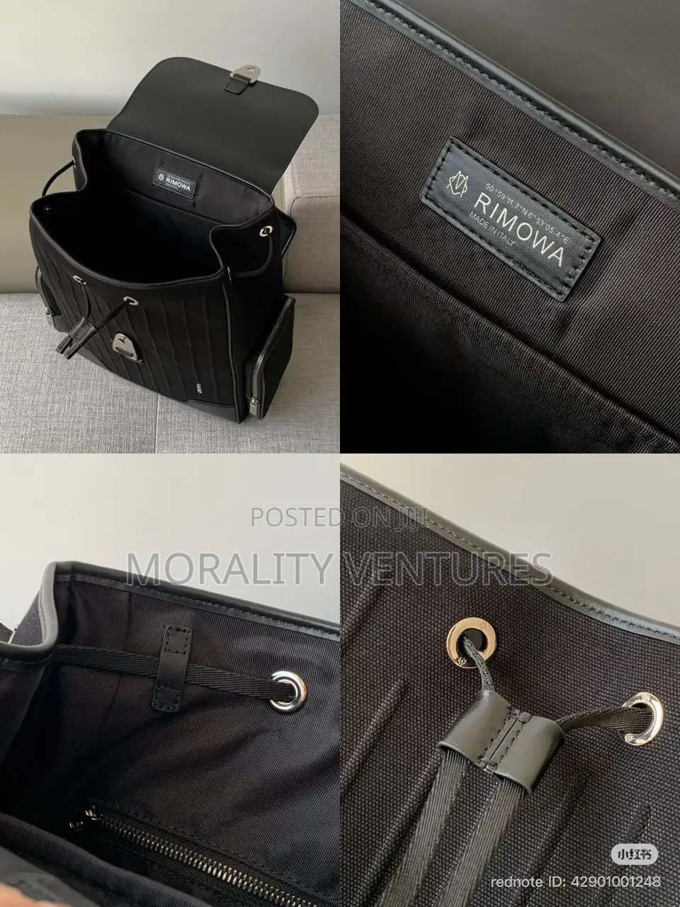 Rimowa Backpack Bag for sale - Morality Ventures Price: GH₵ 900 on Jiji ...