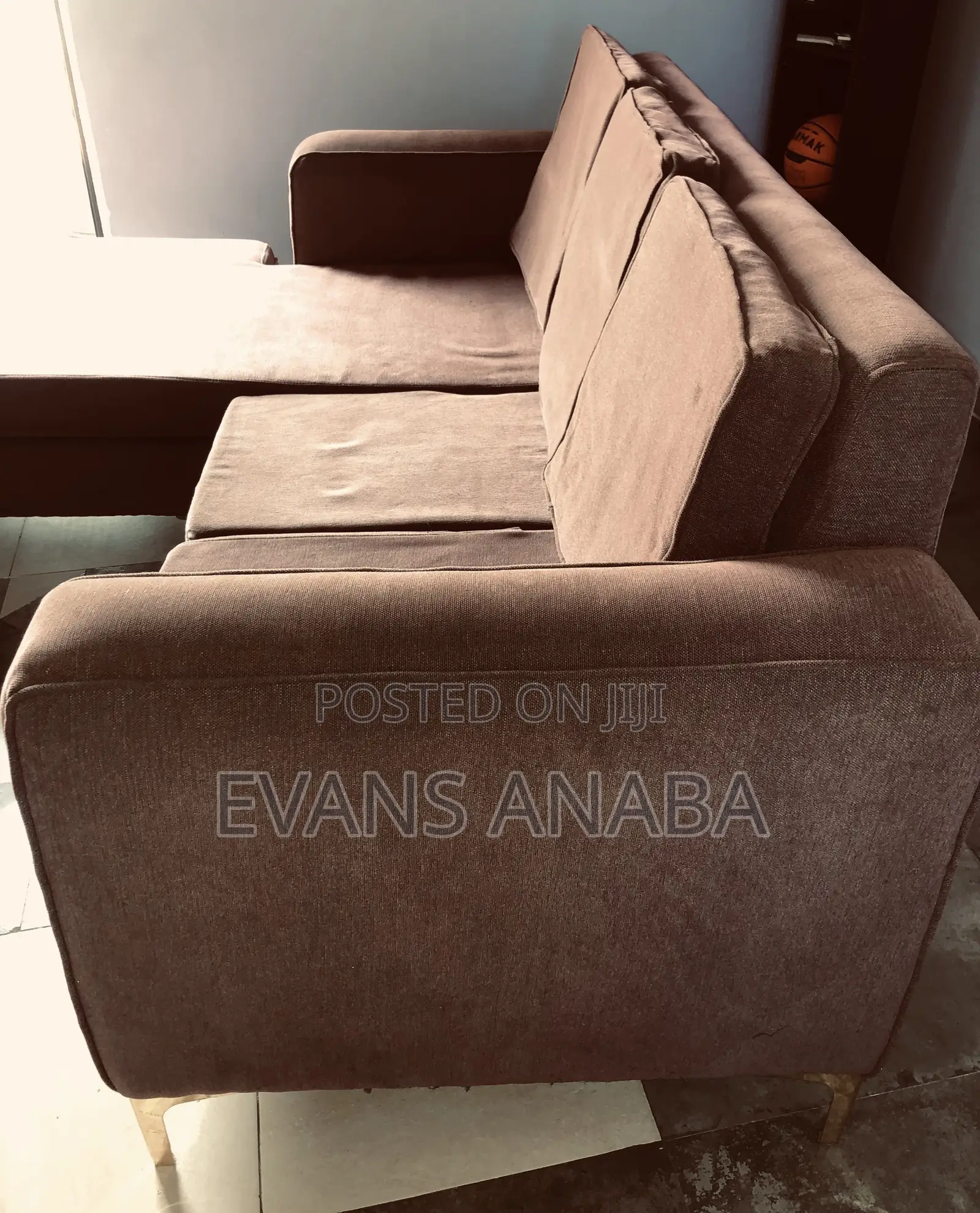 L Shape Adjustable Sofa in Dome - Furniture, Evans Pangbeyeni | Jiji.com.gh