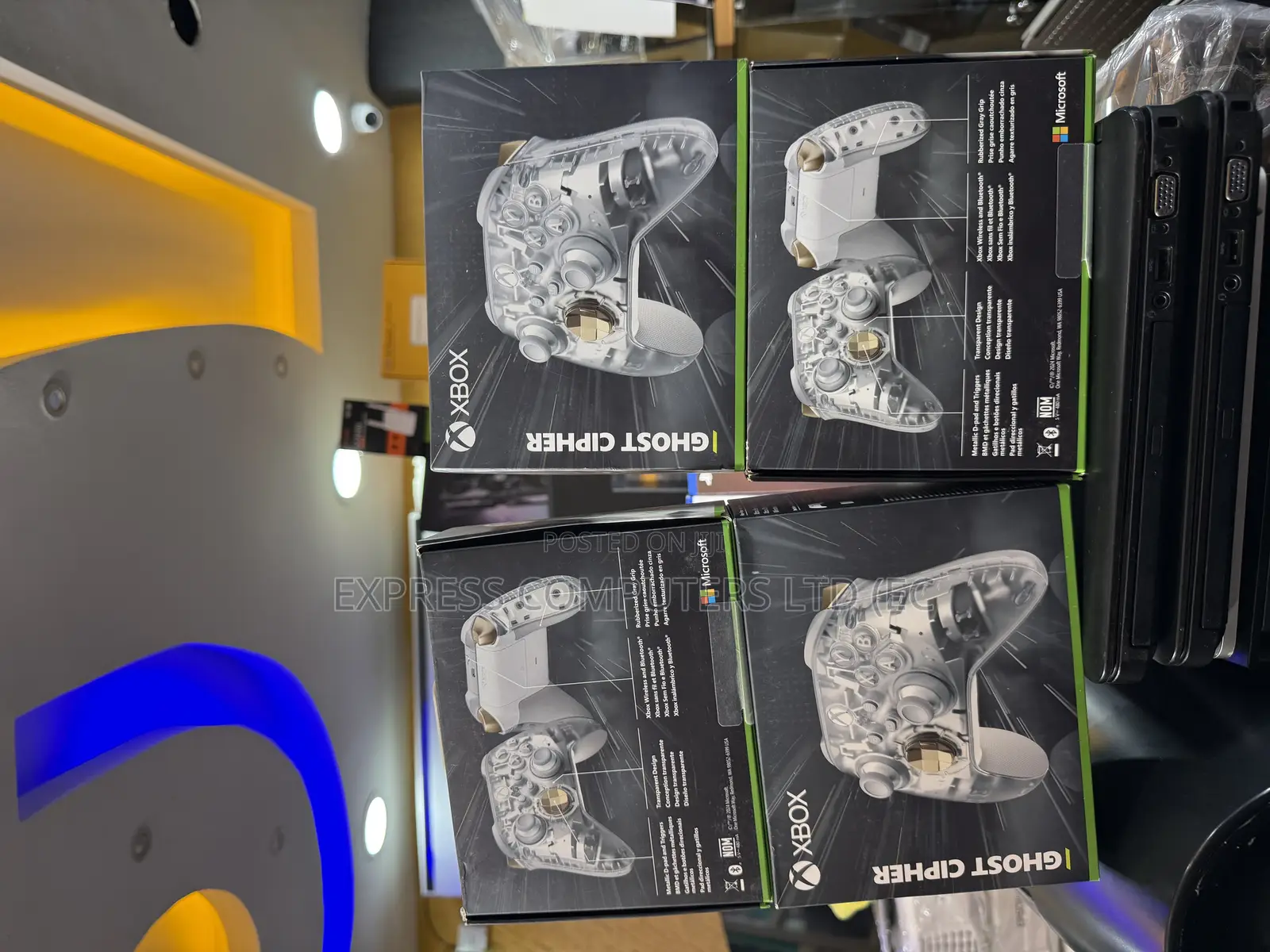 Xbox Wireless Controller –Ghost Cipher Special Edition Series X|S,One ...