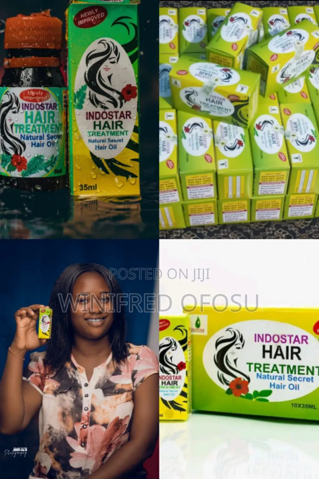 Indostar Hair Growth and Treatment Oil in Takoradi - Hair Beauty ...