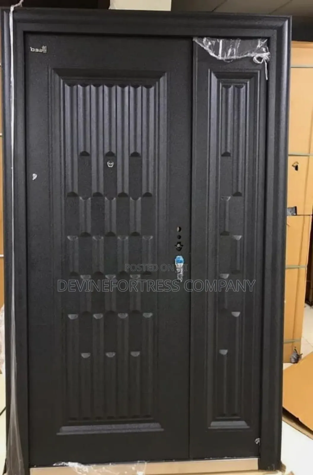 Quality Elegant Sed Rough Security Black Door in Kasoa - Doors ...