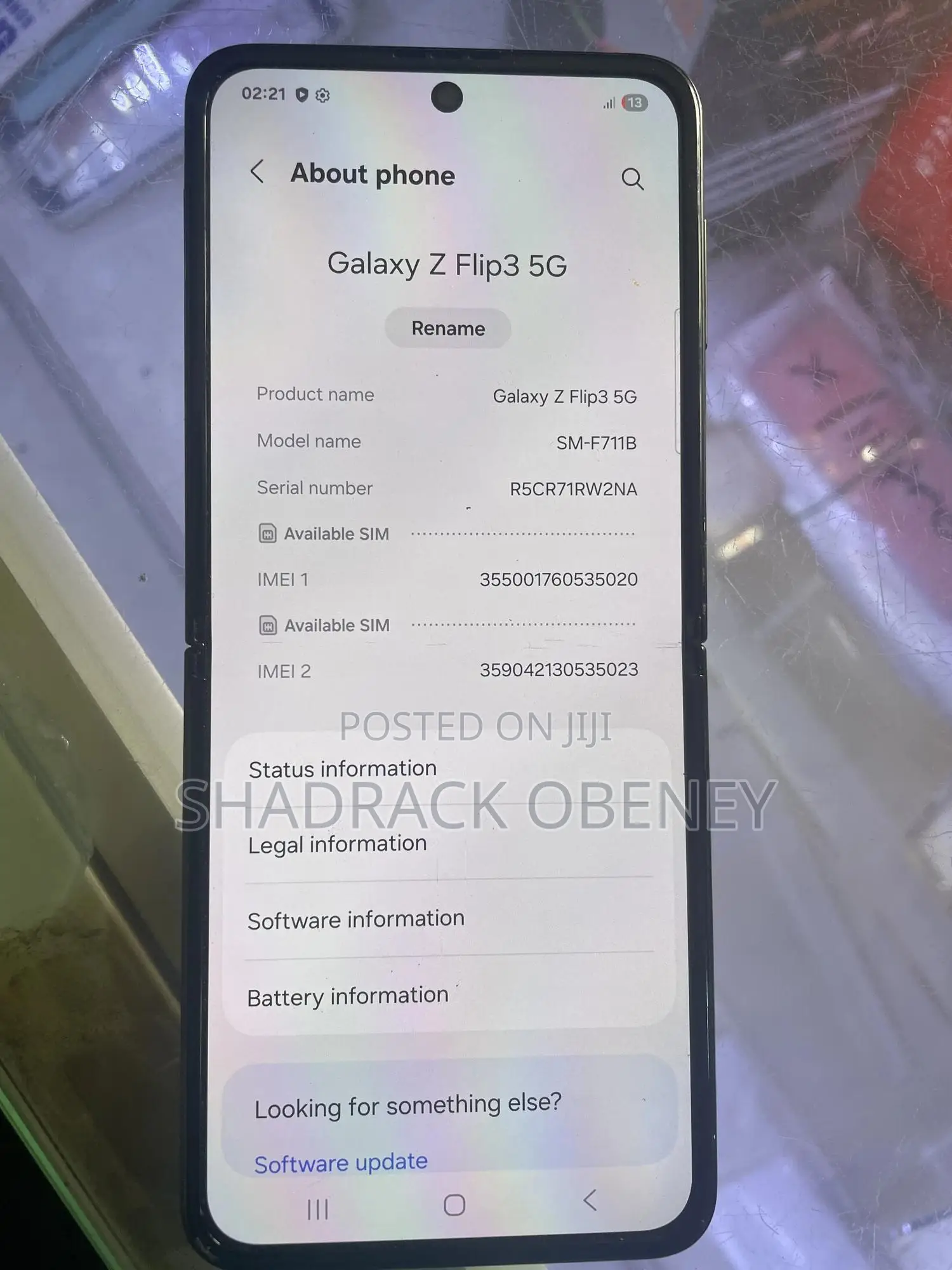 Samsung Galaxy Z Flip3 5G 128 GB Black in Teshie - Mobile Phones ...