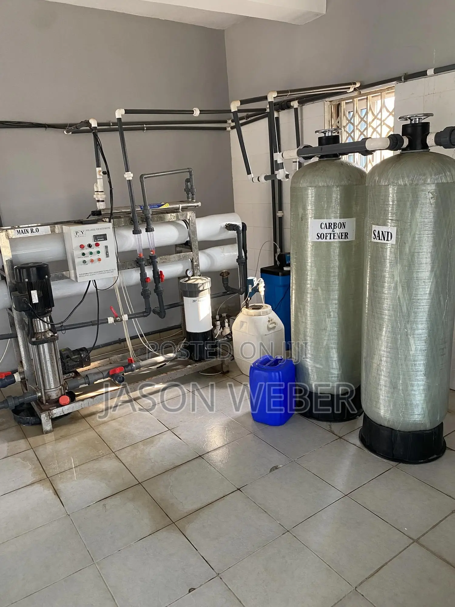 4 Ton Ro Complete Filters Room System in Ga West Municipal ...