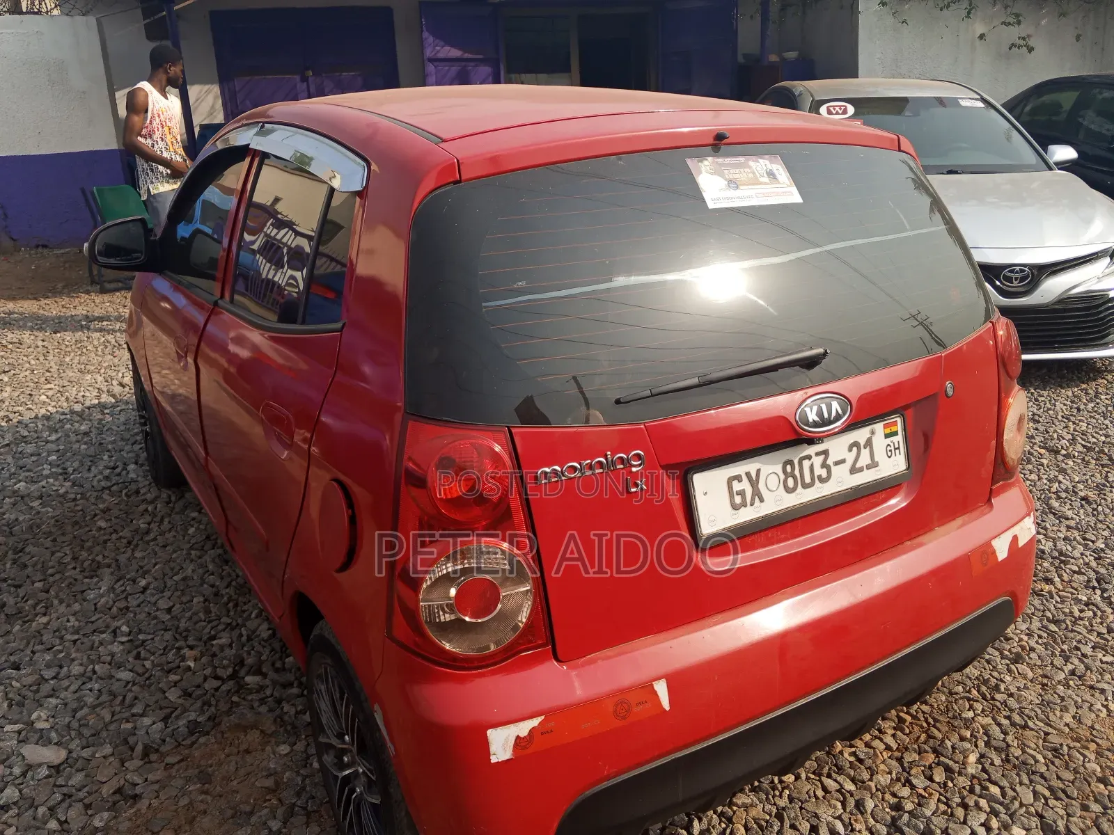 Kia Morning 2010 Red in Lapaz - Cars, Peter Aidoo | Jiji.com.gh