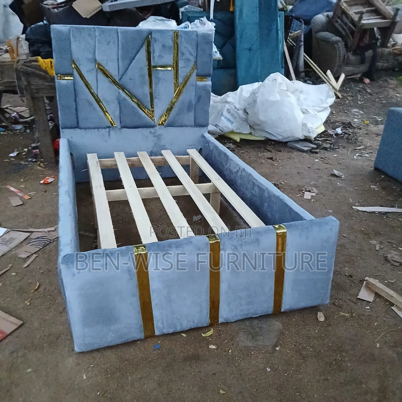 Bed Frame Available( 1 and Half Bed) in Nungua - Furniture, Ben-wise ...