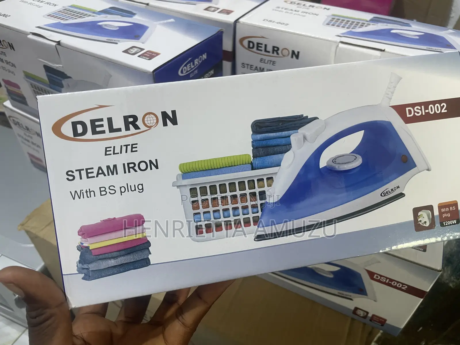 Delron Steam Iron in Alajo - Home Appliances, Henrietta Amuzu | Jiji.com.gh