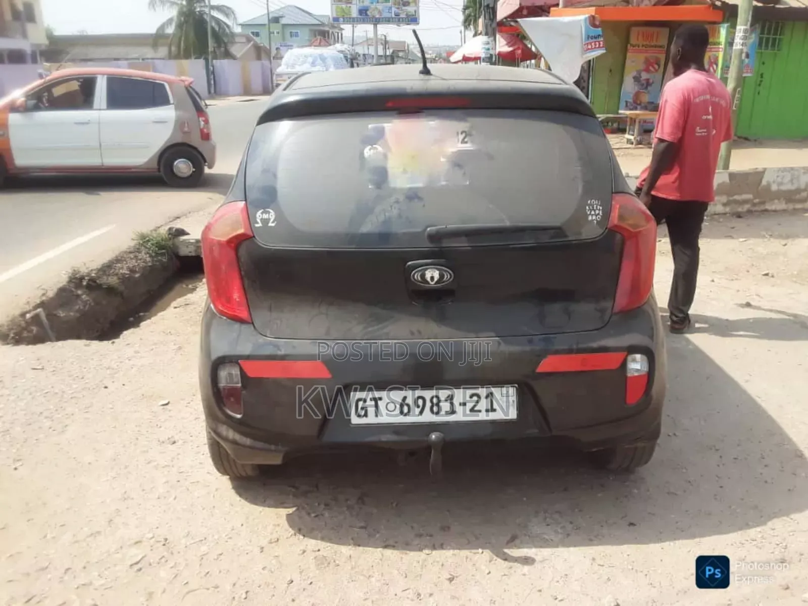 Kia Morning 2012 Black in Lapaz - Cars, Kwasi Ben | Jiji.com.gh