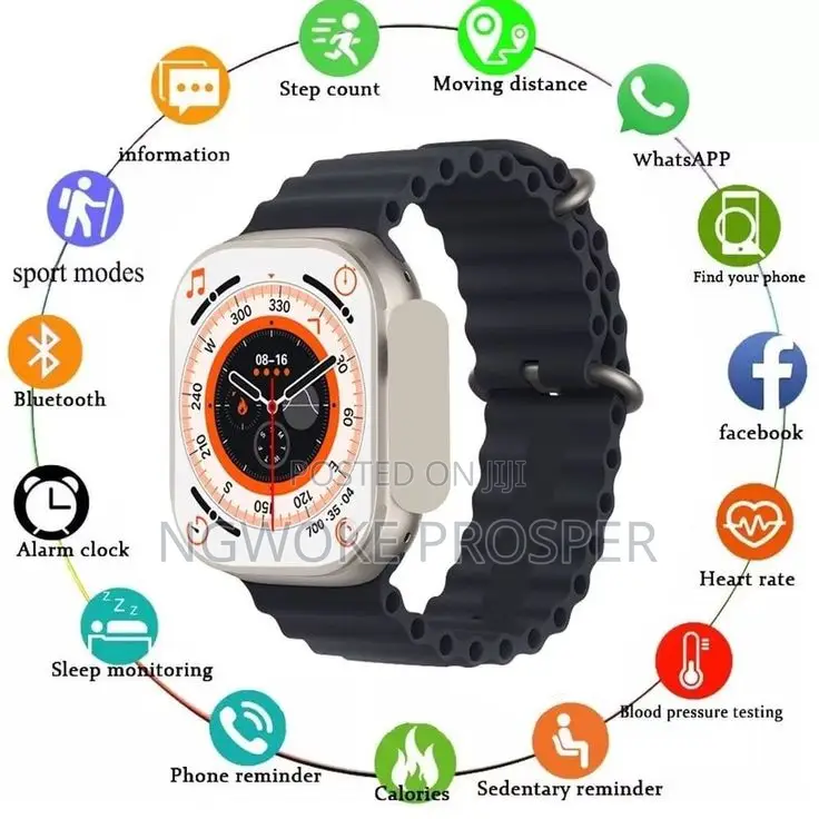 S8 Ultra Honeycomb Smart Watch in Lapaz - Smart Watches, Oasis Tech ...
