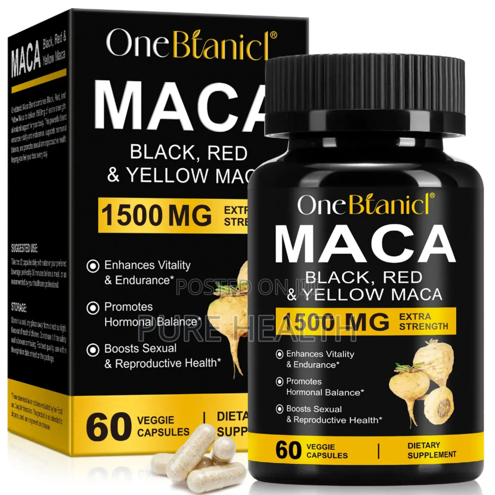 Maca Capsules in Accra Metropolitan - Vitamins & Supplements, Evelyn ...