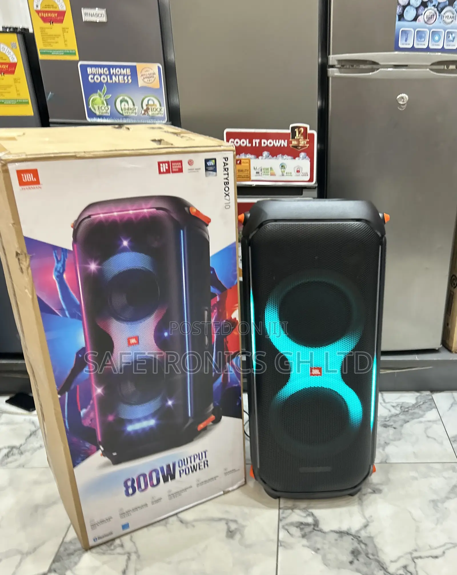 Quality Black JBL Partybox 710 Wireless Bluetooth Electric Speaker in ...