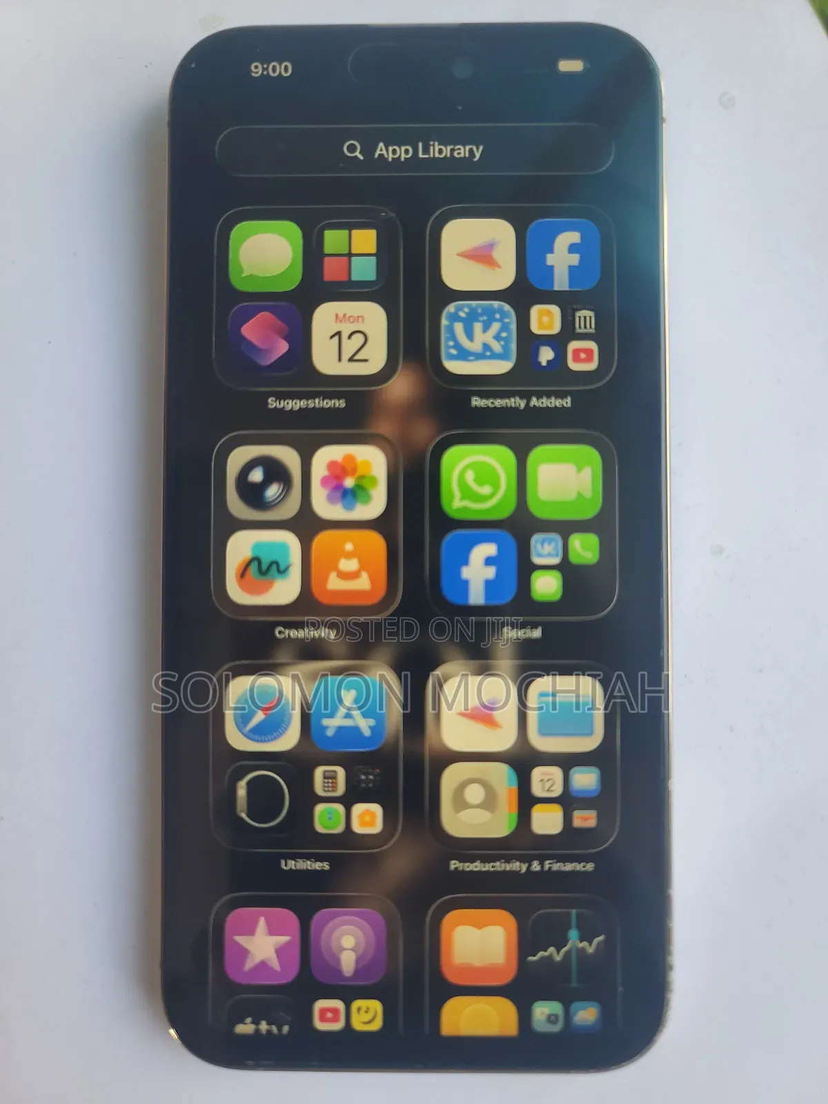 Apple iPhone 14 Pro Max 256 GB Silver in Weija - Mobile Phones, Solomon ...