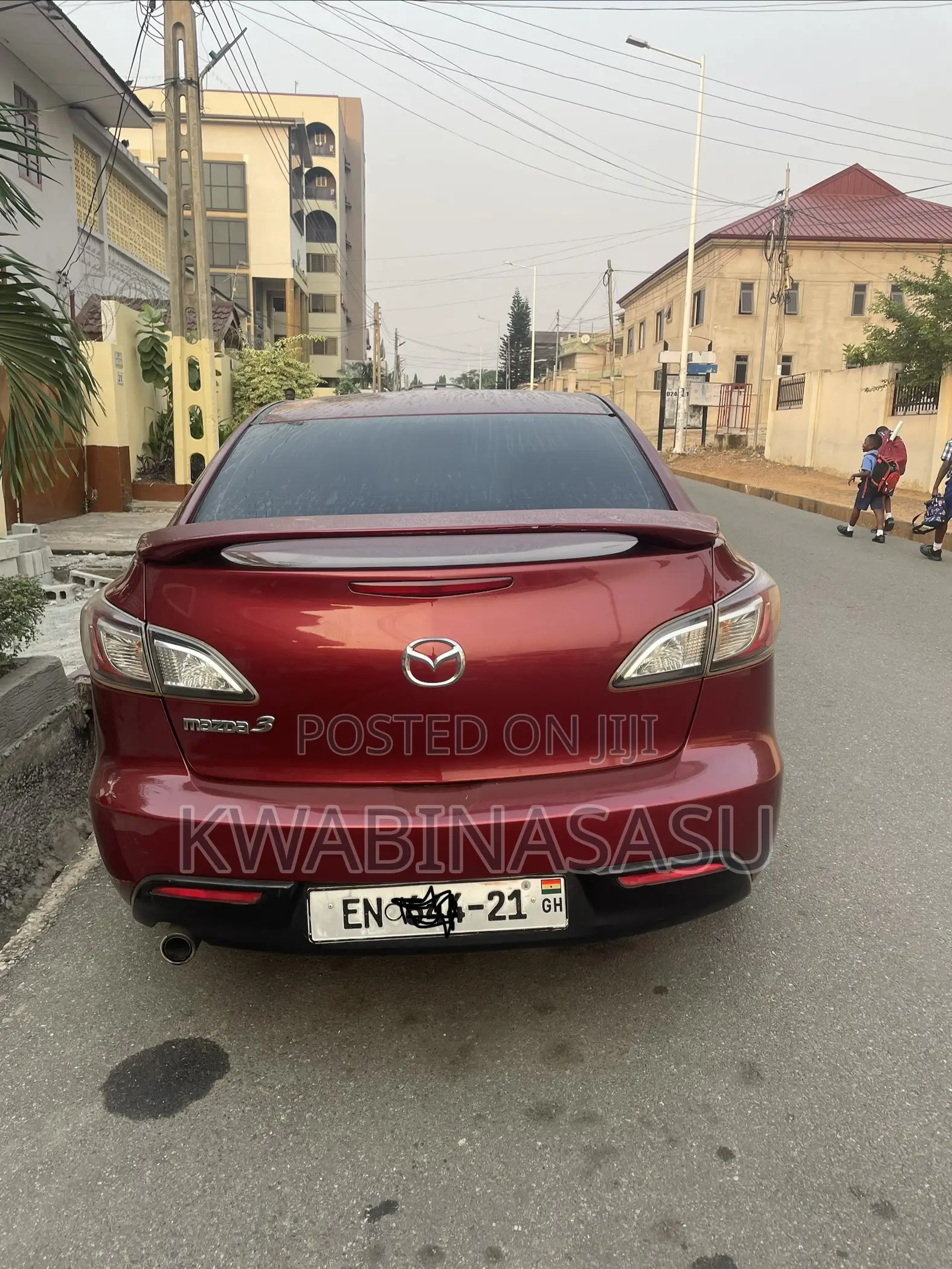 Mazda 3 2010 Maroon in Accra Metropolitan - Cars, Kwabinasasu | Jiji.com.gh