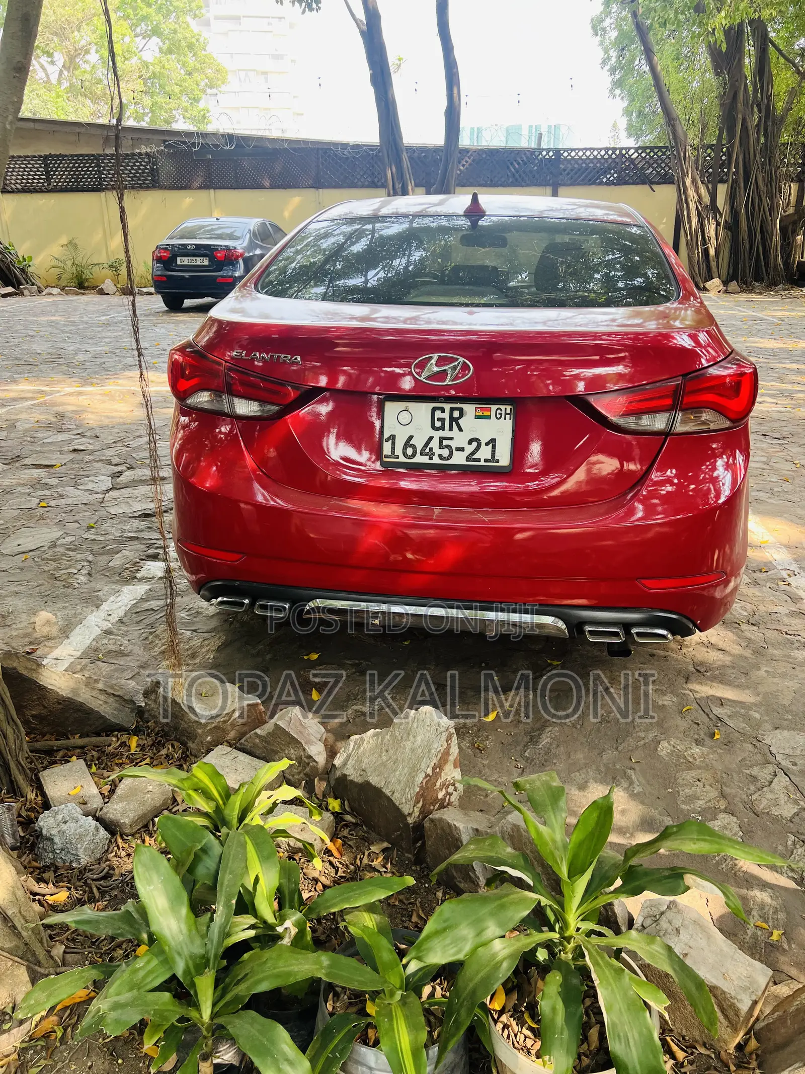 Hyundai Elantra 2014 Red in Osu - Cars, Topaz Kalmoni | Jiji.com.gh