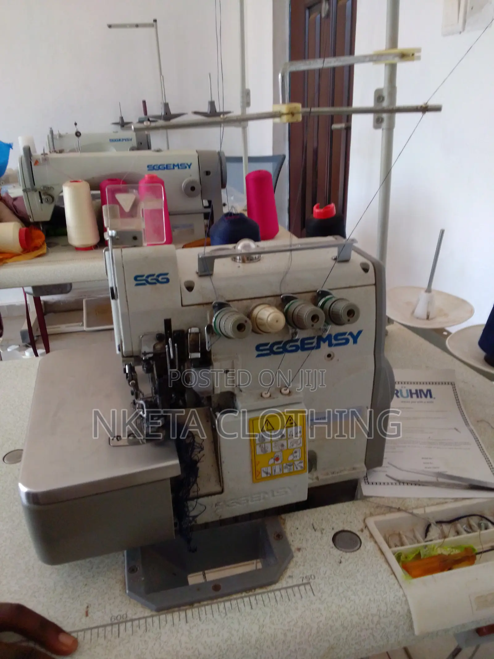 Industrial Sggemsey 4 Thread Knitting Machine in Adenta - Manufacturing ...
