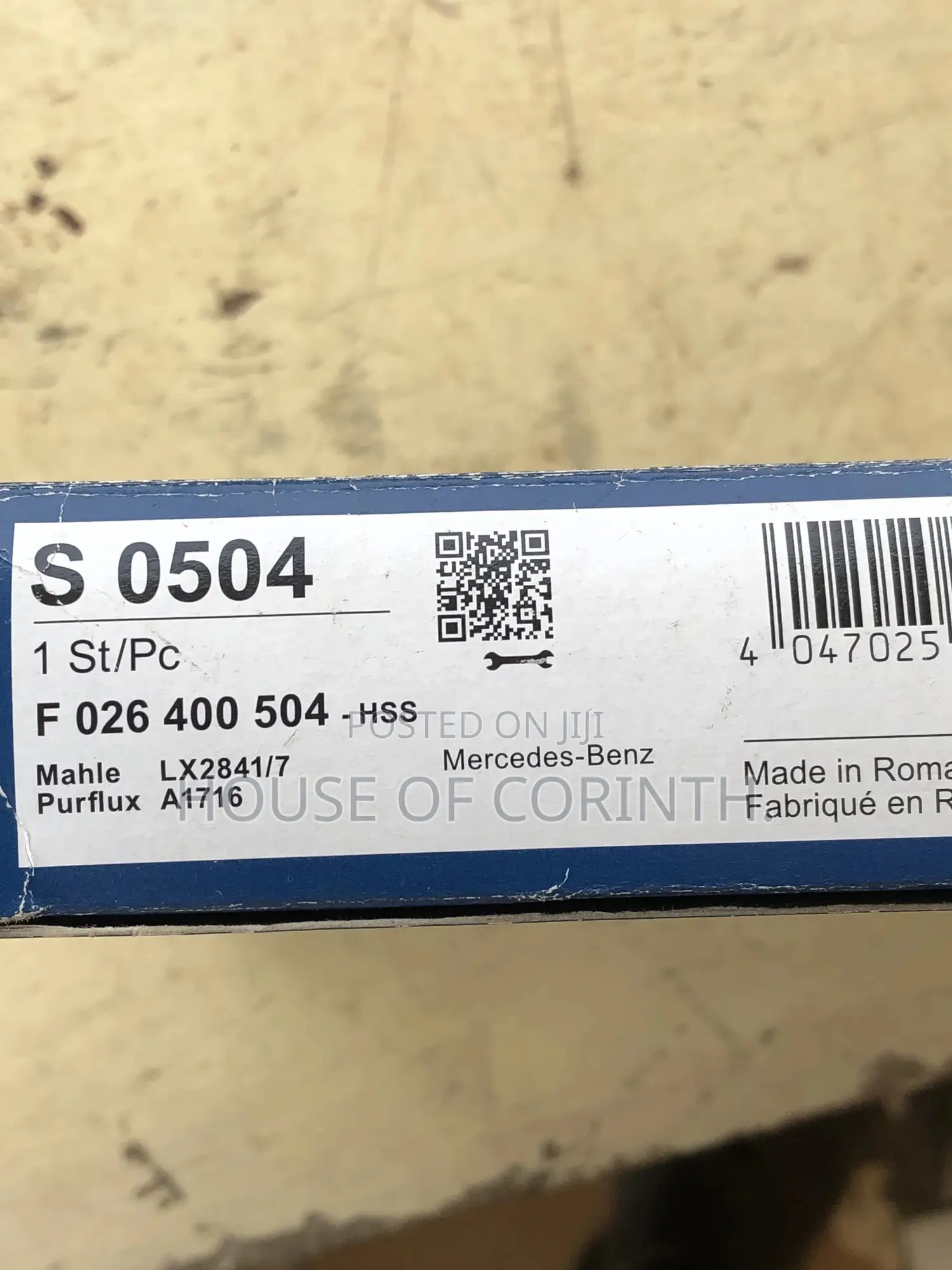 Bosch Air Filter -Benz W205 C43 Amg,E400,E43 Amg,S-Class,Gls,Gle,Glc in ...