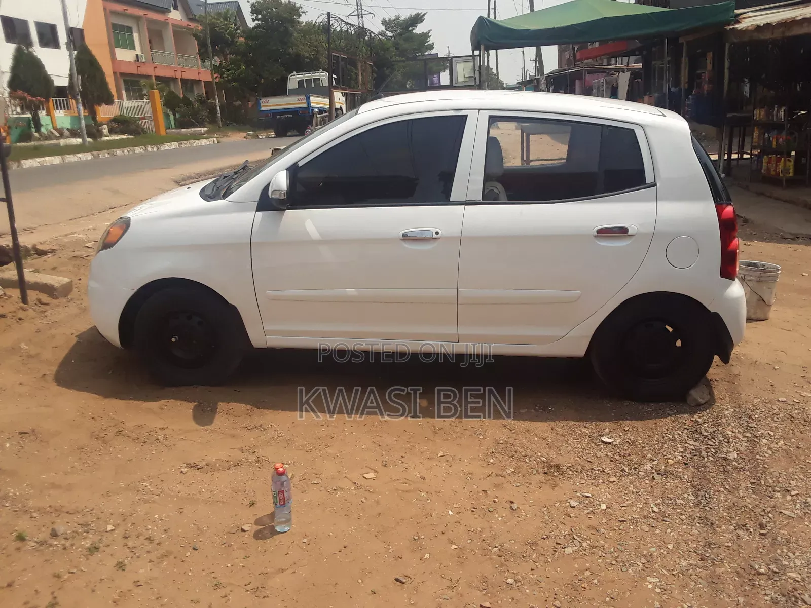Kia Morning 2007 White in Lapaz - Cars, Kwasi Ben | Jiji.com.gh